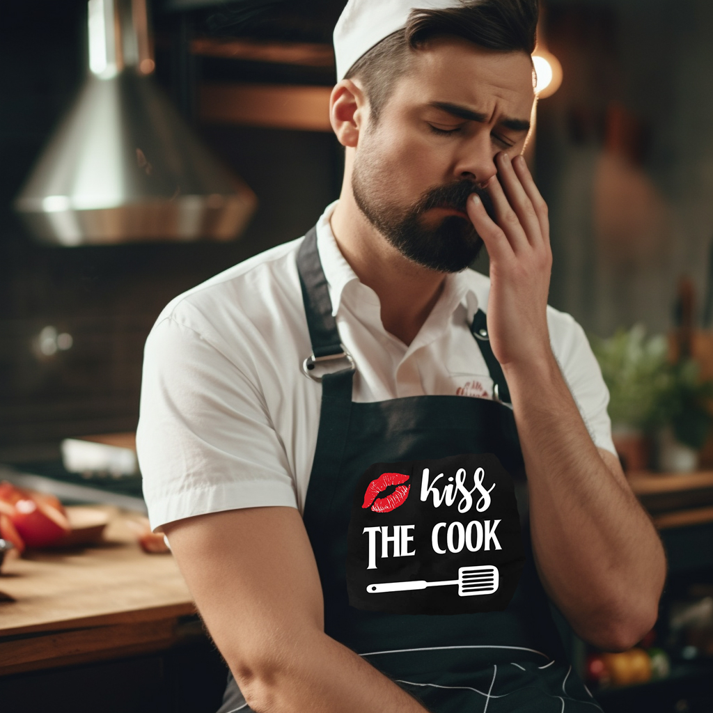 LOCK HIM UP! Donald Trump Defies Apron Commandment, Cook's Lips Left ...